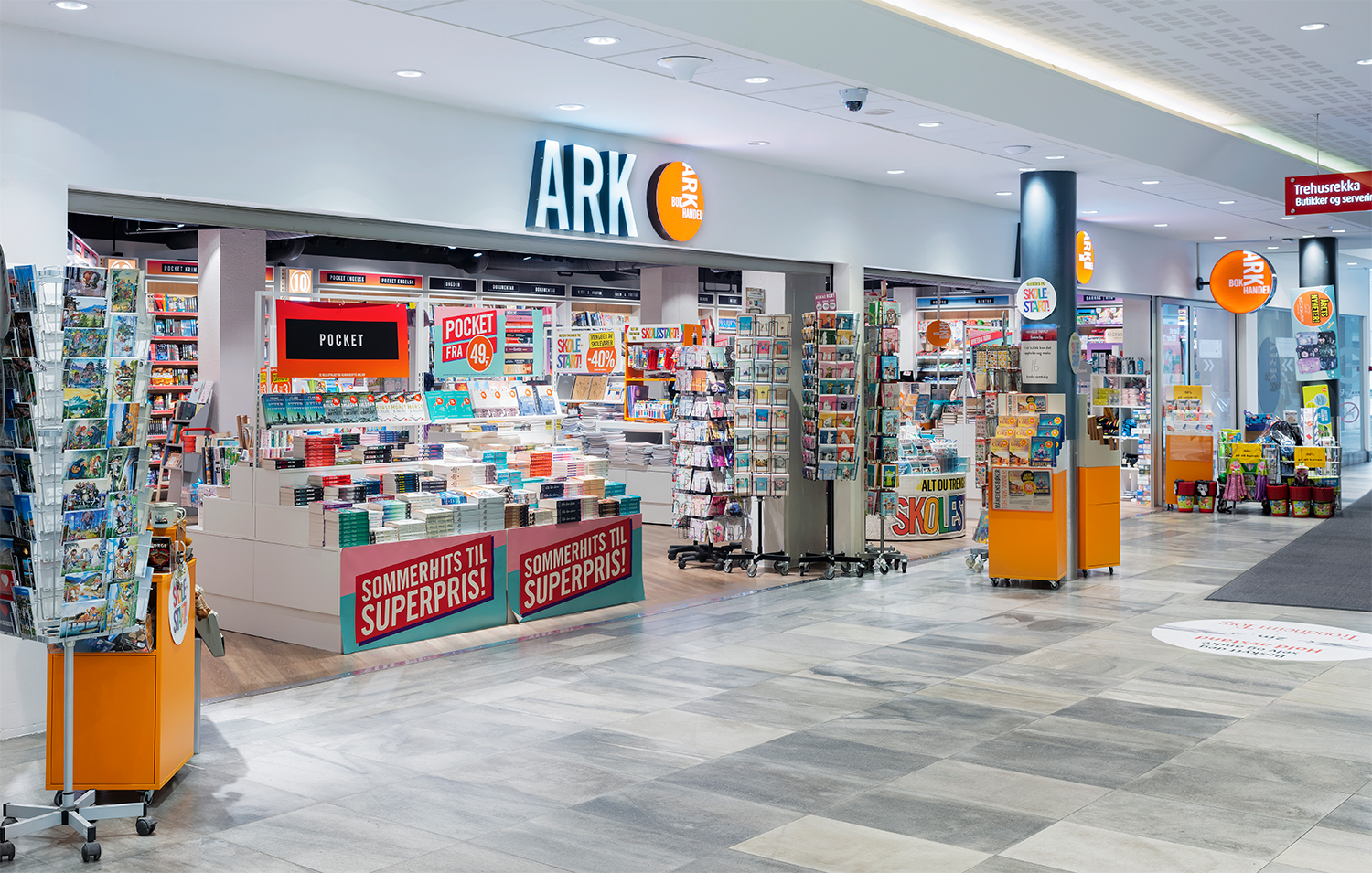 Oppdag nye verdener hos Ark Bokhandel på Trondheim torg