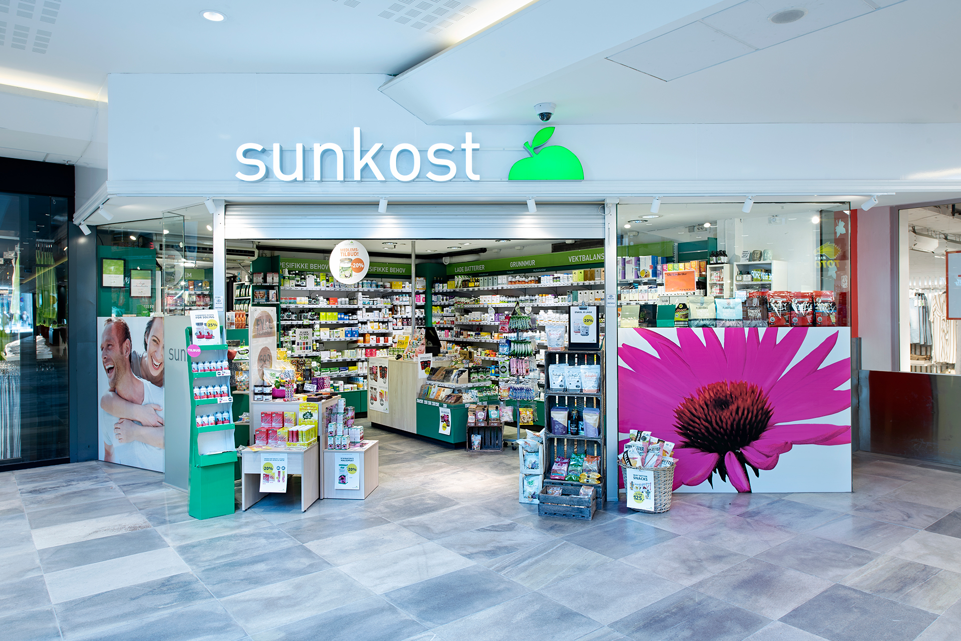 Naturlig velvære hos Sunkost på Trondheim torg